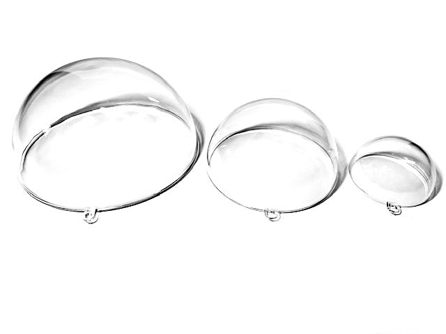 Interlocking Acrylic Half Spheres - Clear - (For EVA/ thermoplastic fo ...